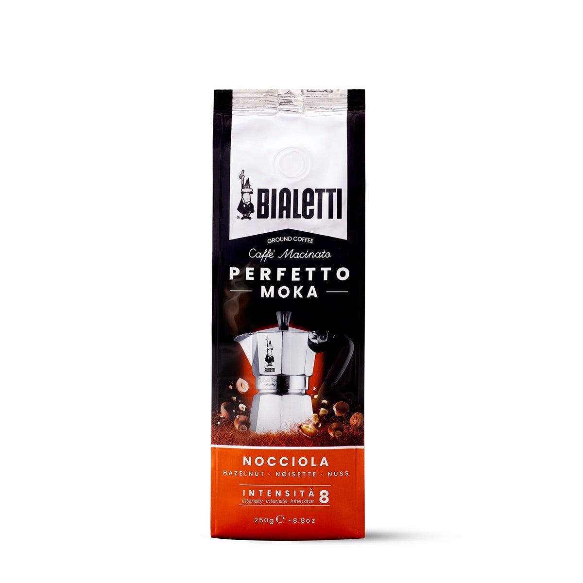 BIALETTI Ground coffee - Perfetto Moka Nocciola - Hazelnut | Lifetime ...
