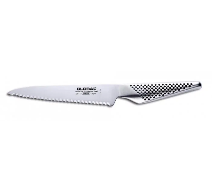 GLOBAL Classic 6” Serrated Utility Knife | Lifetime Kitchen