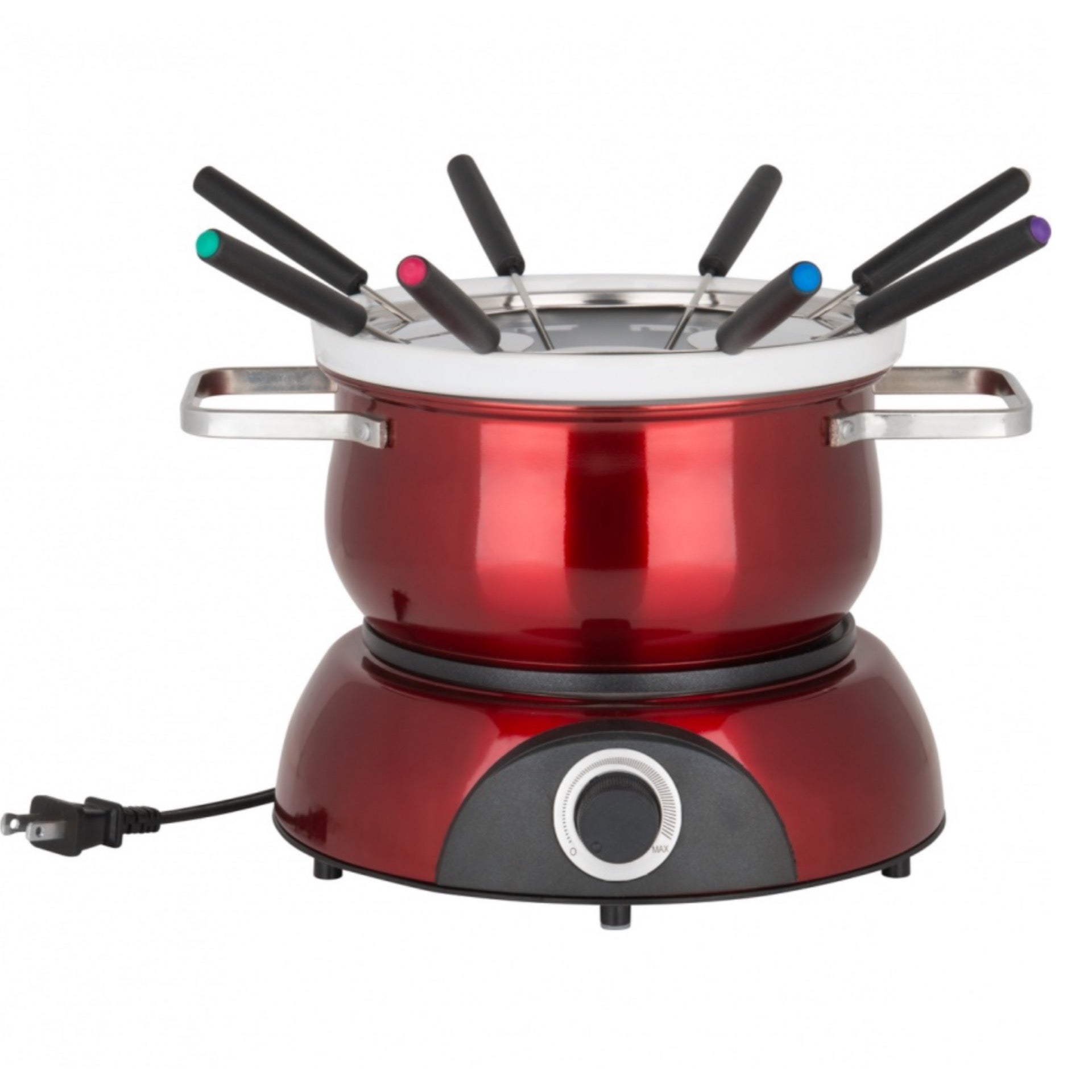 TRUDEAU SCARLET 3-IN-1 ELECTRIC FONDUE SET | Lifetime Kitchen