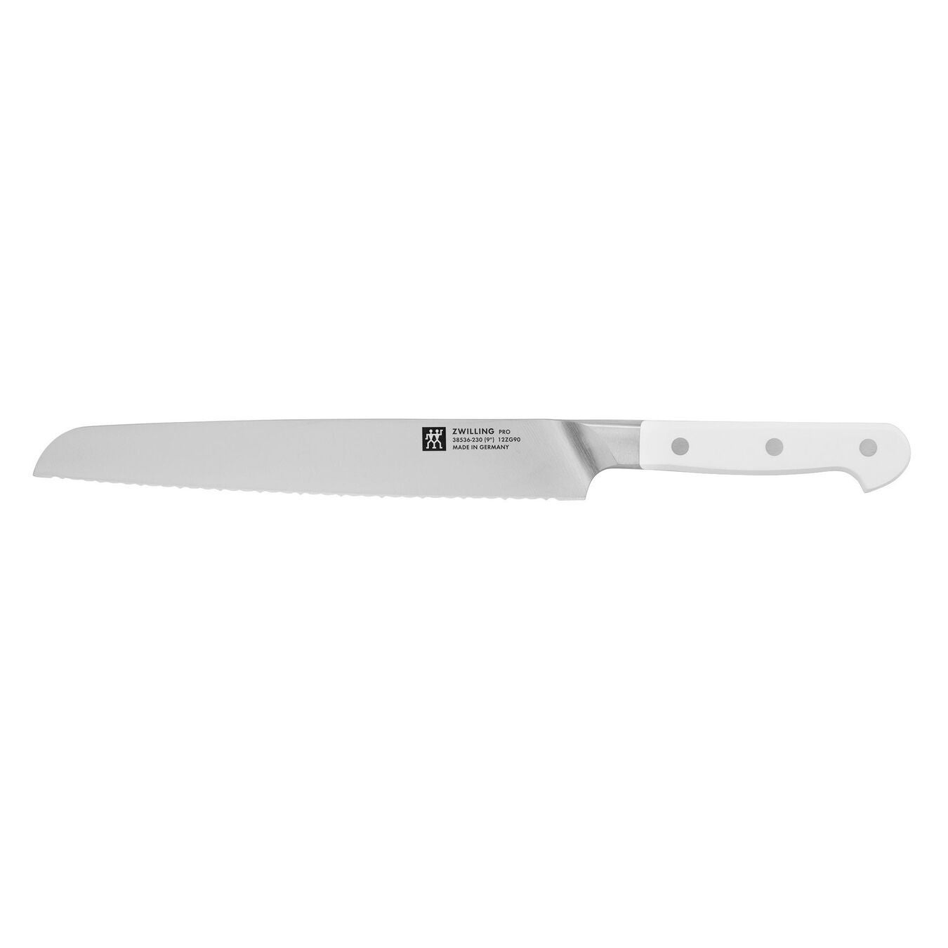 ZWILLING PRO LE BLANC 9-INCH, BREAD KNIFE | Lifetime Kitchen