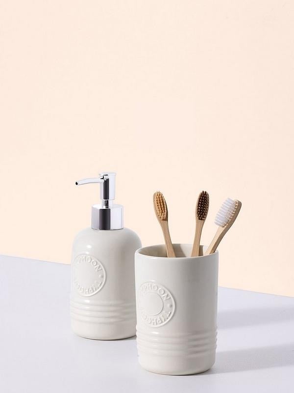 TYPHOON Living Cream Dispenser & Tumbler Set | Lifetime Kitchen